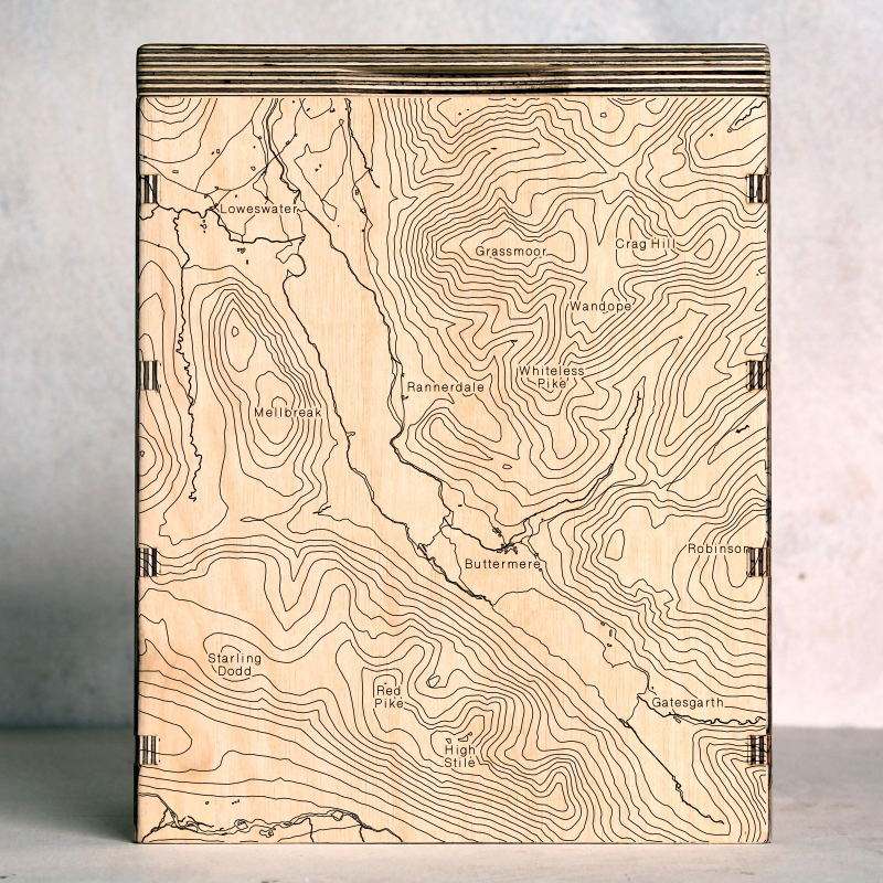Buttermere Map Box – From The Workshop