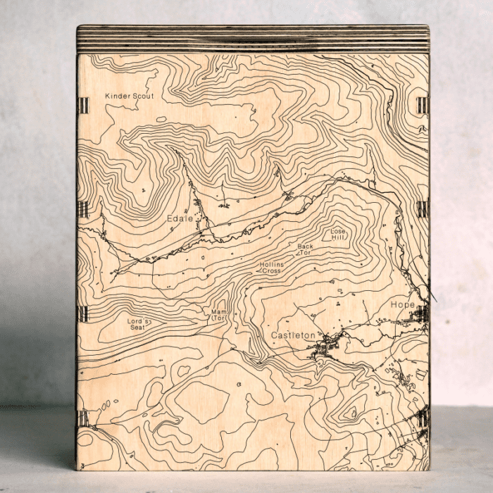 Castleton and Great Ridge Map Box – From The Workshop