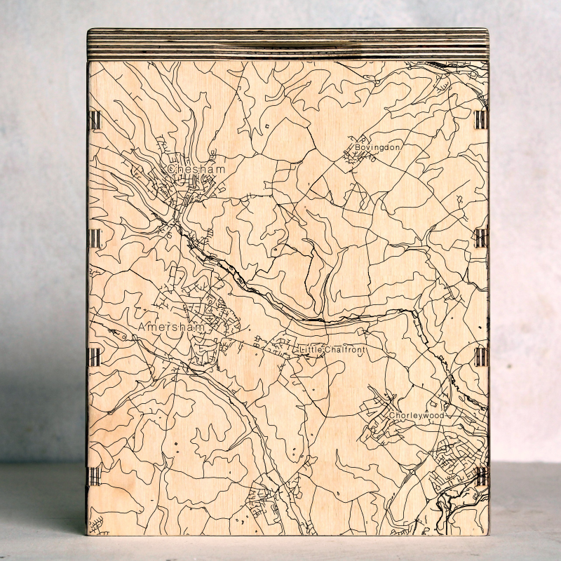 Amersham and Chesham Map Box – From The Workshop