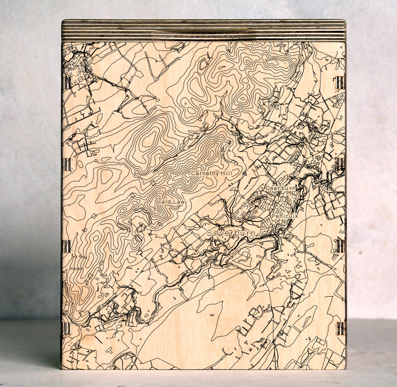 Silverburn Map Box – From The Workshop